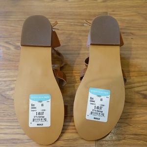 Steve Madden | Shoes | Steve Madden Cognac Madalee Tassel Gladiator New ...